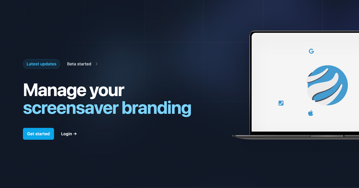 Remote screensaver management » ScreenSaverBuddy